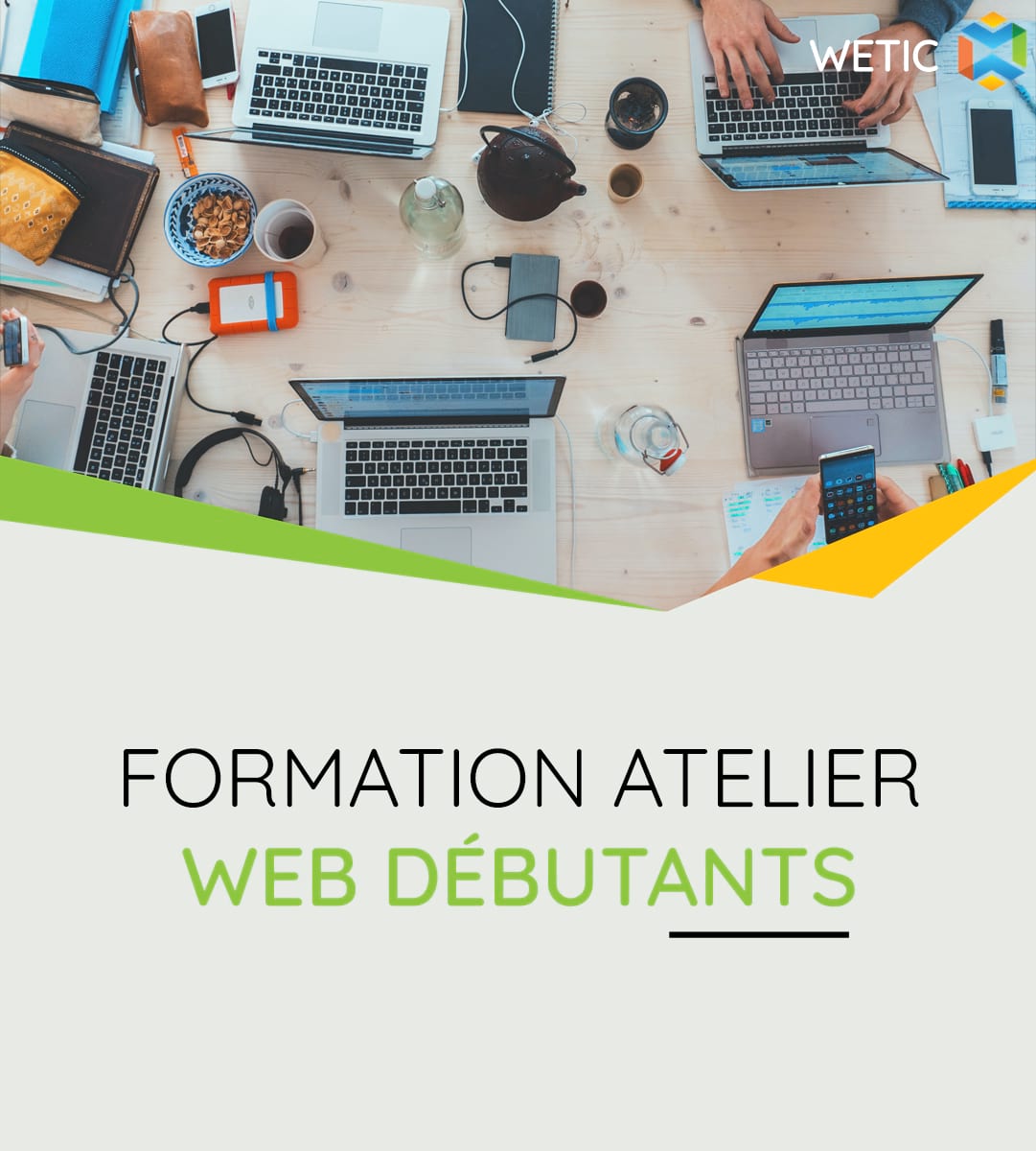 Atelier WEB Débutants - Wetic | Formations IT