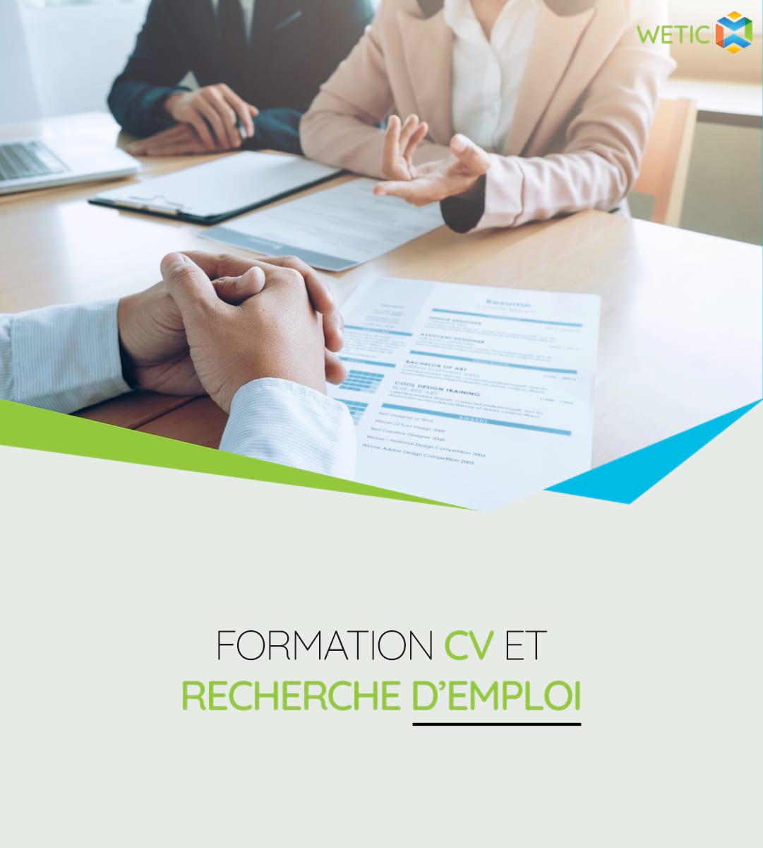 CV & Recherche d'Emploi - Wetic | Formations IT CV & Recherche d'Emploi - Wetic | Formations IT